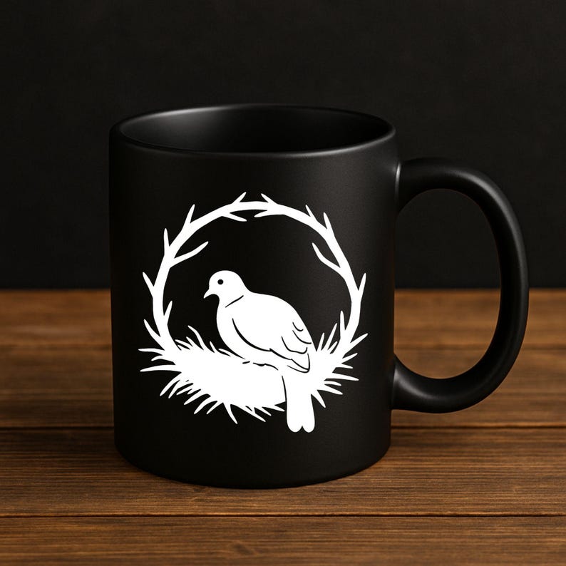 Finch Silhouettes Svg Png Pdf & Dxf Bundle for Crafting and Vinyl ...
