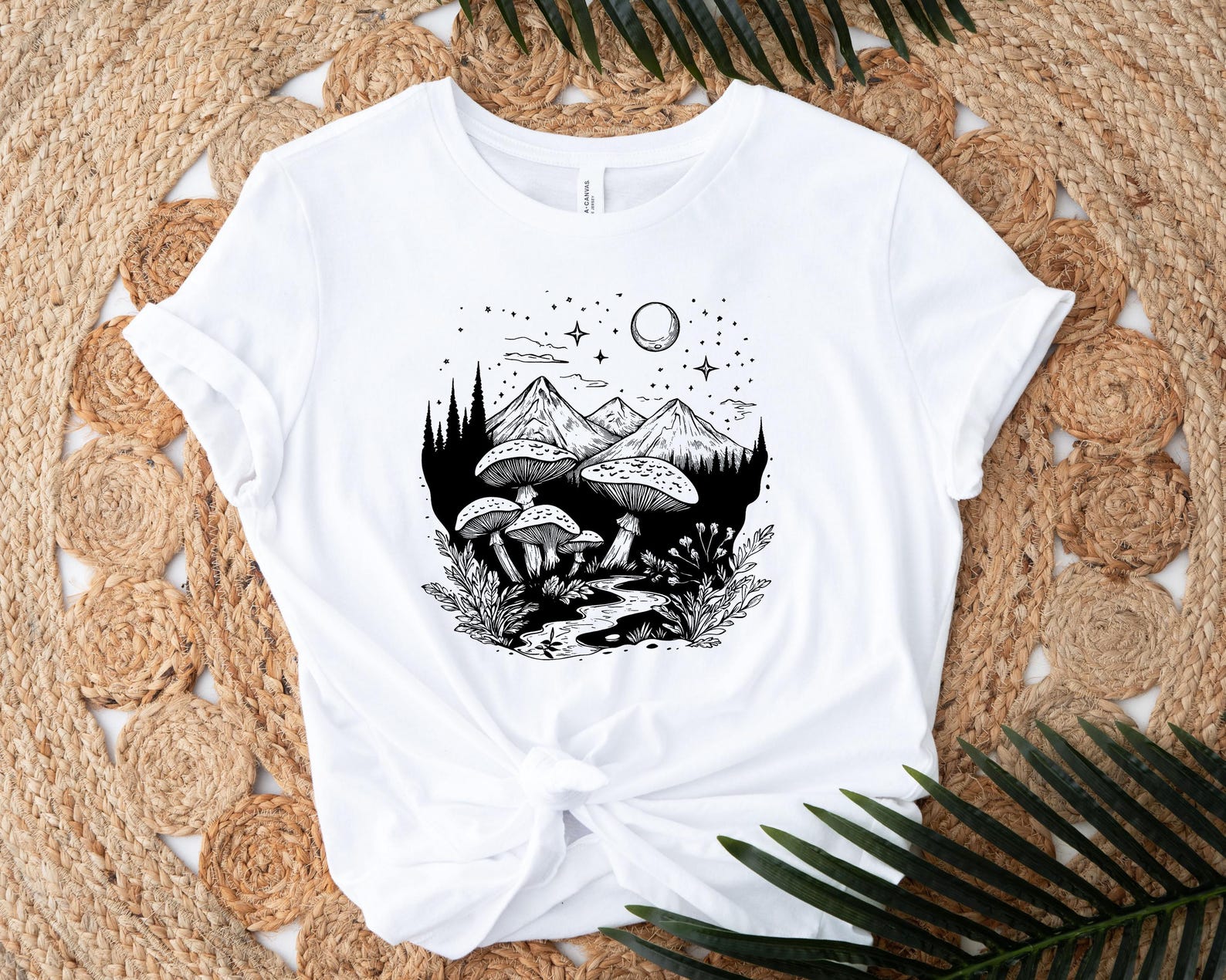 Laser Cut Files Mythical Mushroom Graphics Cuttable Bundle Svg Dxf Pdf ...