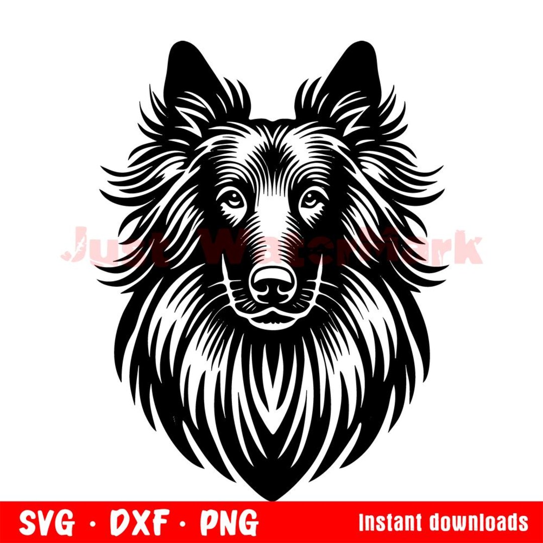 Belgian Tervuren Svg, Dxf, Png Files Cuttable Design Instant Digital ...