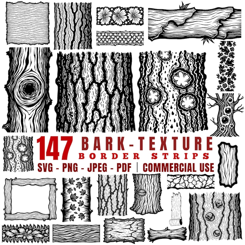Tree Bark Pattern - Etsy