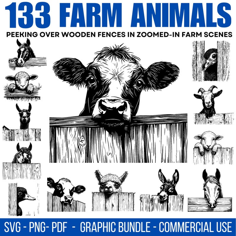 Farm Svg - Etsy