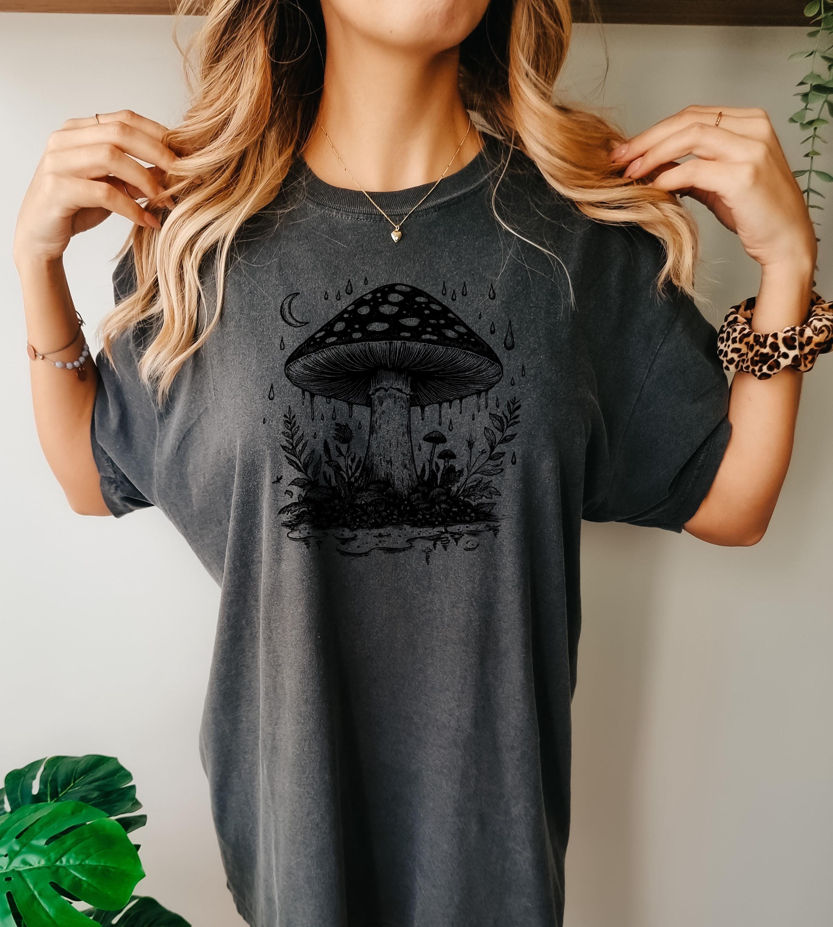Laser Cut Files Mythical Mushroom Graphics Cuttable Bundle Svg Dxf Pdf ...