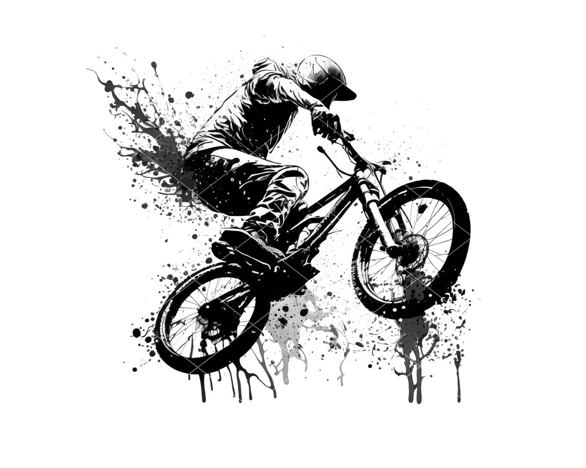 Bmx Png Sublimation Designs 07, Bmx Clipart, Bmx Silhouette, Bmx Vector ...