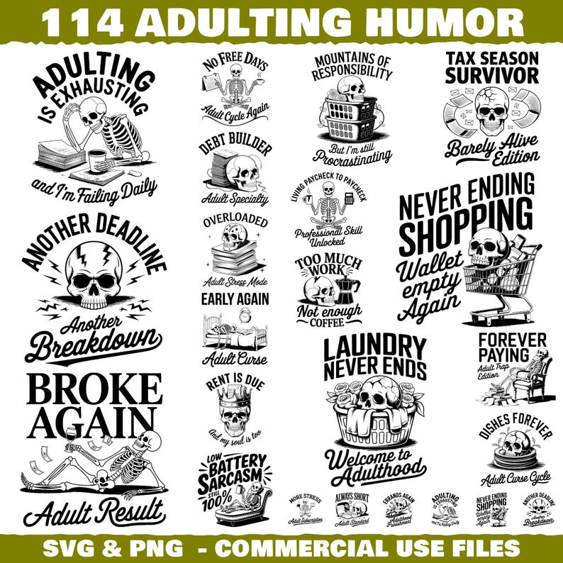 Adulting Humor SVG: Responsibility Coaster Files (commercial Use) - Etsy