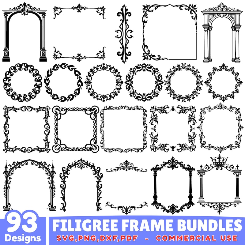Filigree Patterns - Etsy