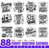 Quilting SVG, Quilt SVG, Digital Download Quilting, Quilter SVG, Cricut ...