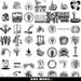 Vineyard Wine Elements: Detailed SVG PNG PDF Files (commercial Use) - Etsy