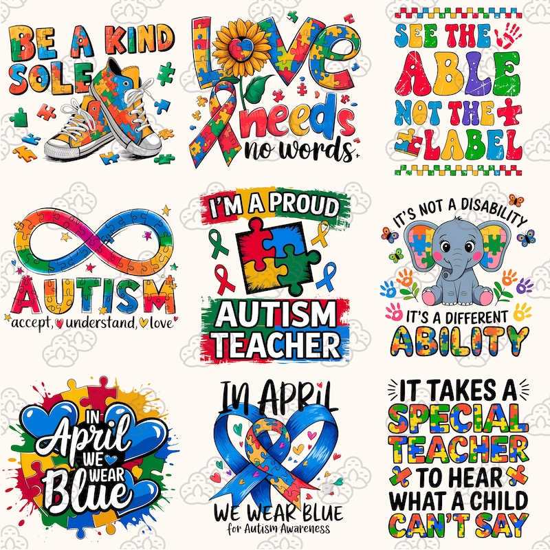 Autism Staff Shirts - Etsy UK
