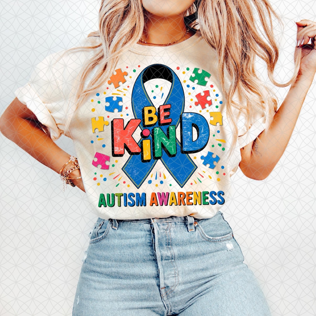 Be Kind Autism Awareness Png, Autism Awareness, Autism Coquette Bow ...