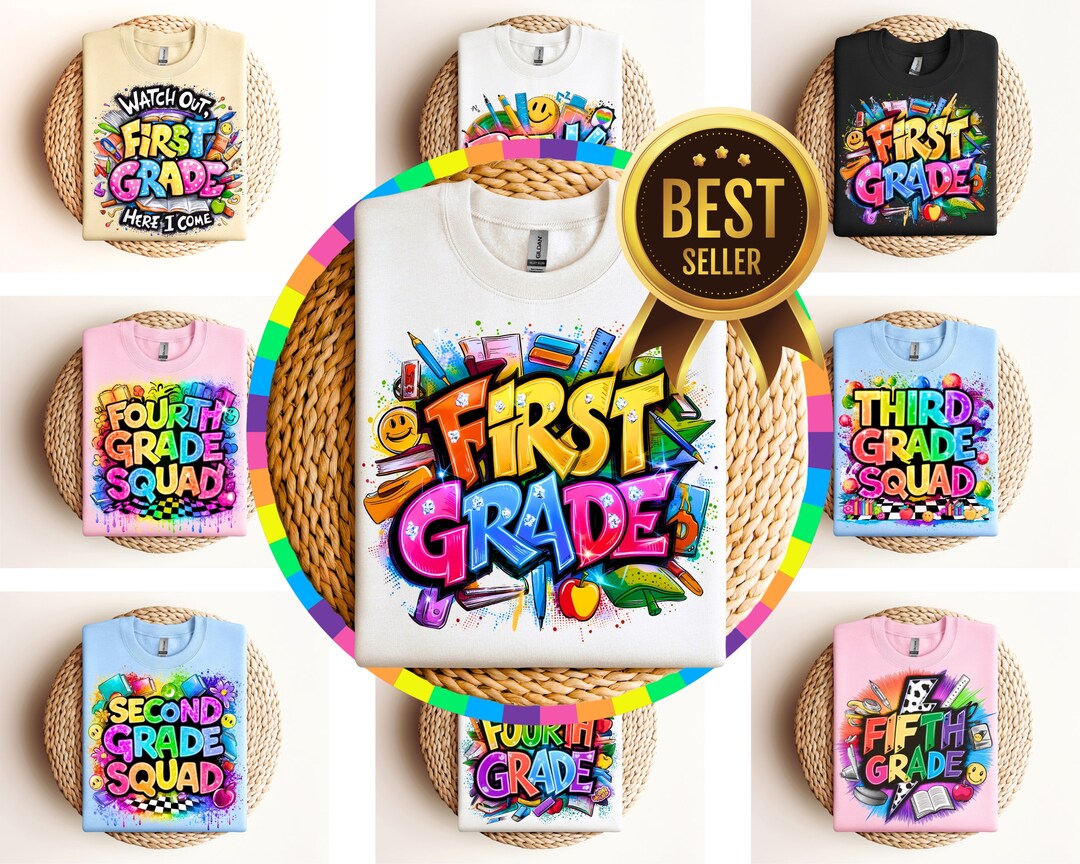 Back to School Png, Bundle 60+ Teacher Grade Level PNG, Kindergarten ...