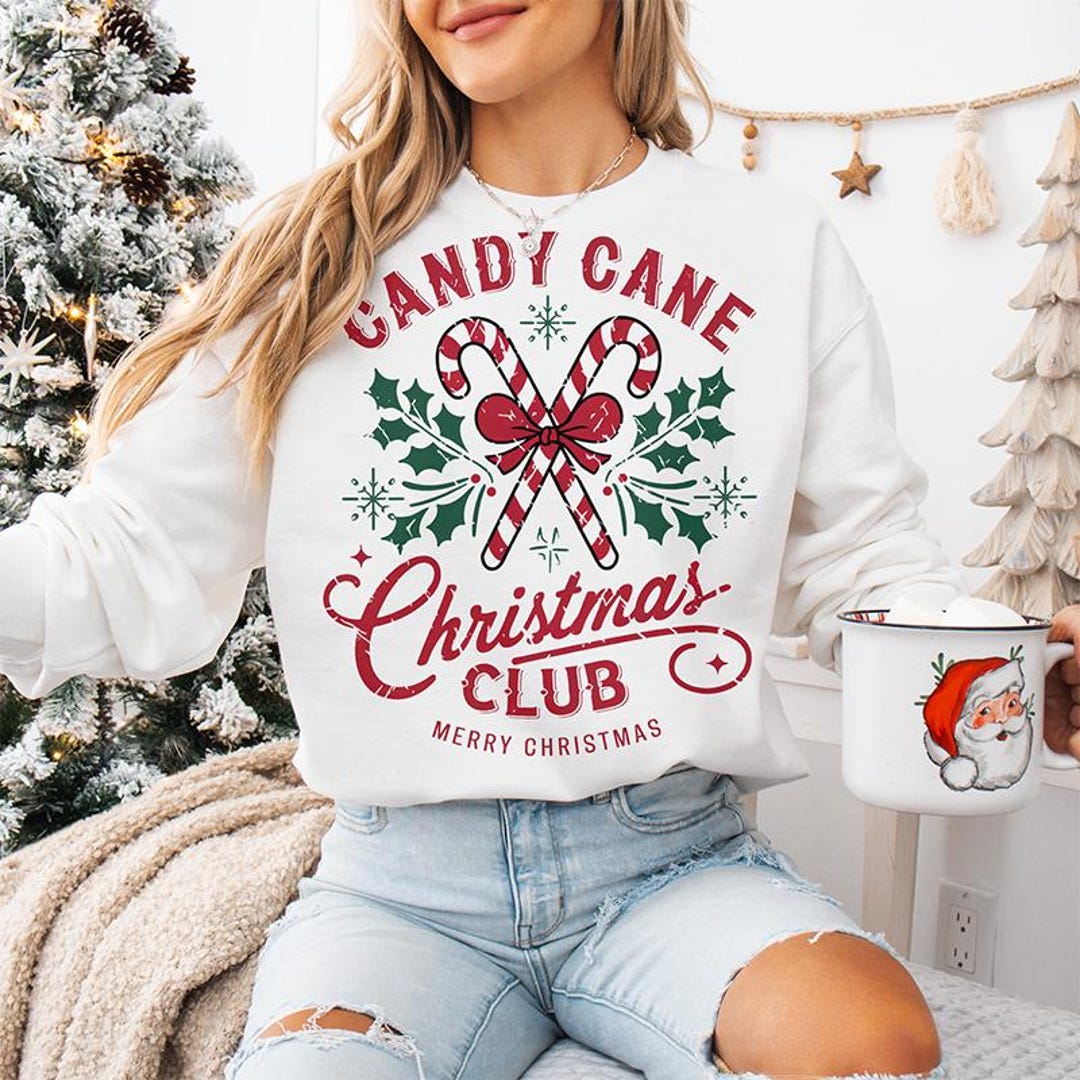 Candy Cane Christmas Club Png, Christmas, Santa Claus PNG, Christmas ...