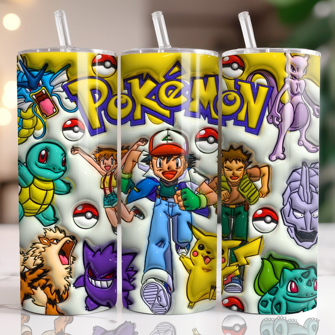 Anime 3D Inflated Anime Cartoon Cute Charachter Gift Tumbler Wrap, Puff ...