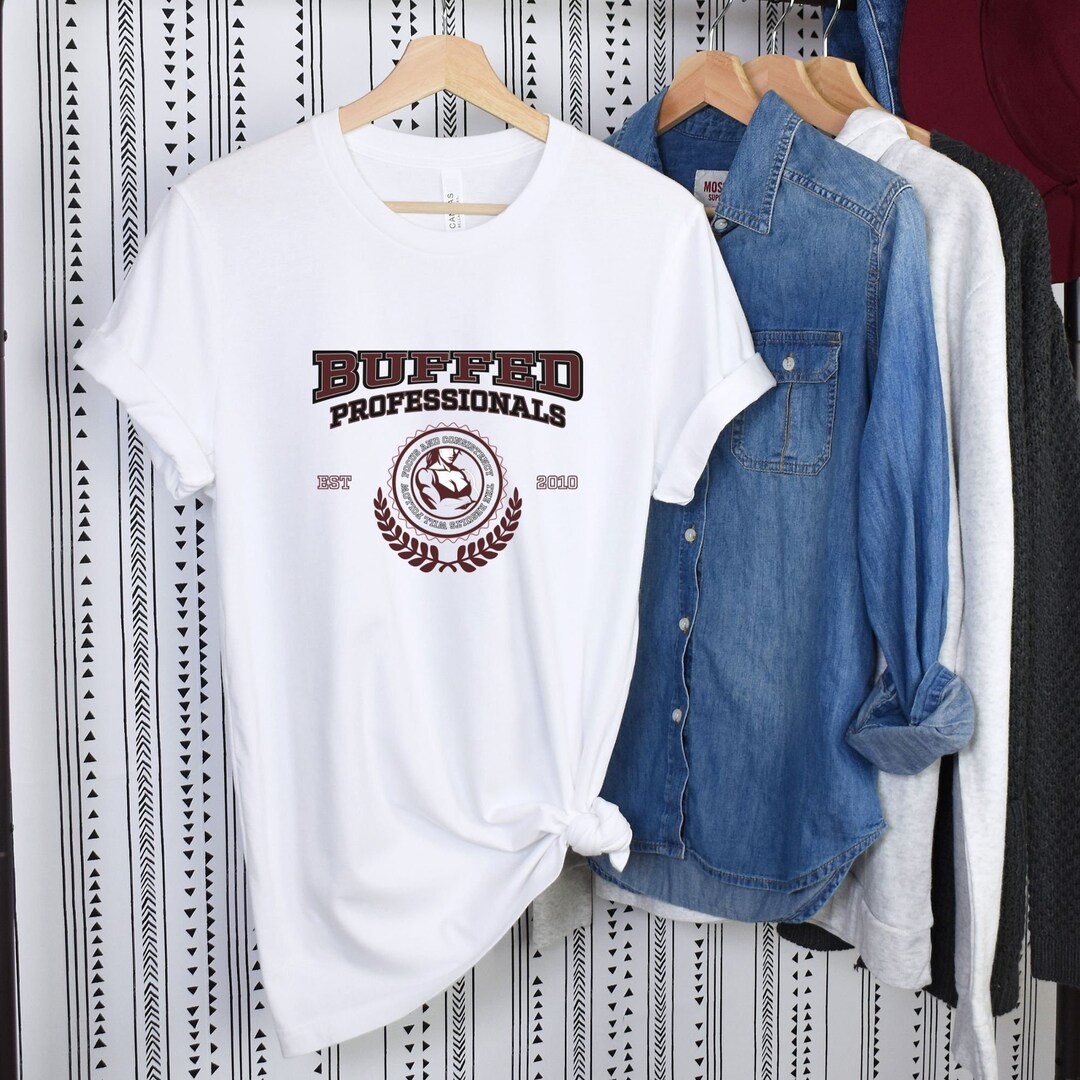 Buffed Female Logo Shirt, Buff Professional Shirt, Club Shirt, Trainer ...