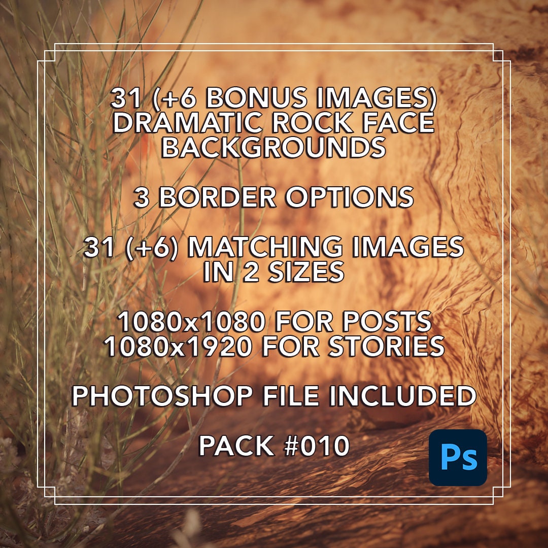 ROCKFACES PACK #010 - Royalty-free, Social Media Backgrounds for ...