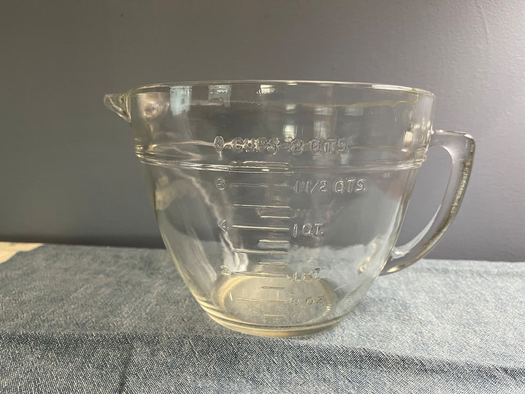 Anchor Hocking 8 Cup Measuring Cup Pitcher - Etsy