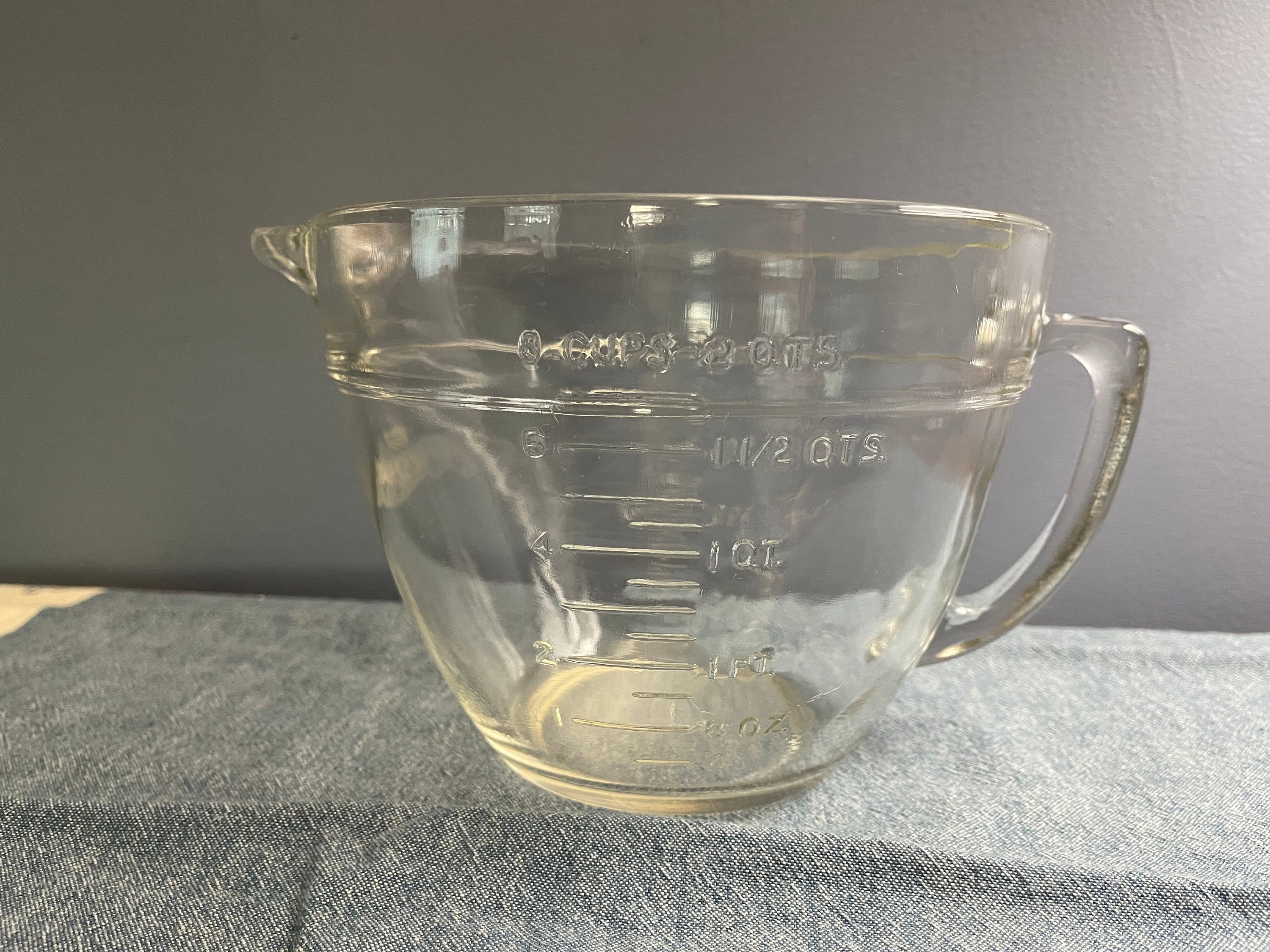 Anchor Hocking 8 Cup Measuring Cup Pitcher - Etsy