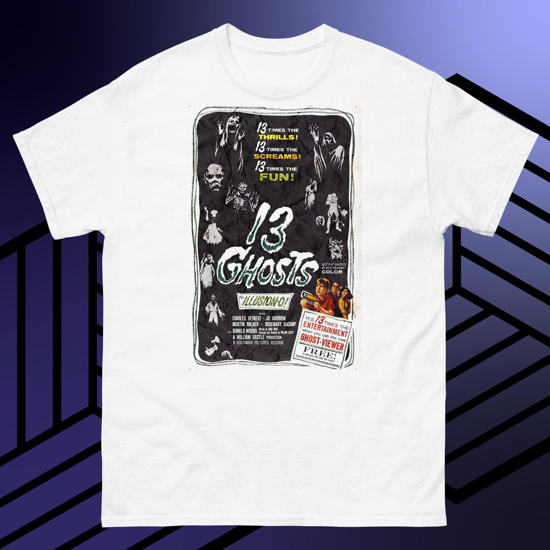 Horror Movie T-shirt of Ghost Shirt of Classic Horror Film Poster Shirt ...