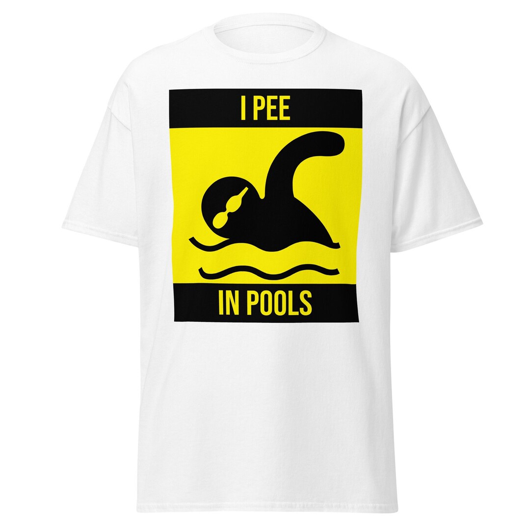 I Pee in Pools T-shirt for Summer Pool Gift for Pranksters Shirt for ...