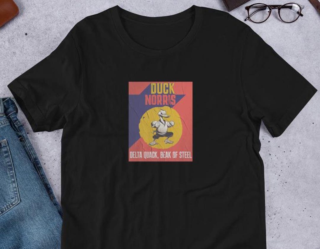 Duck Norris Kung Fu T-shirt, Funny Duck Lover Gift - Etsy