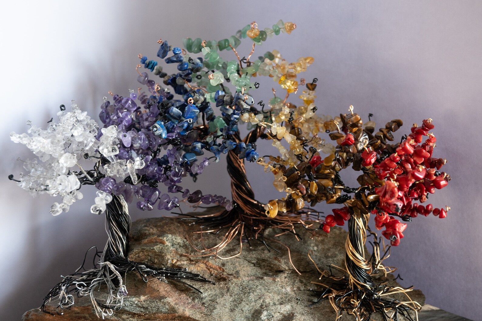 Seven Chakra Tree of Life - Etsy