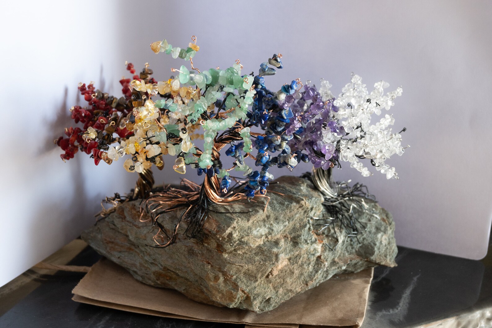 Seven Chakra Tree of Life - Etsy