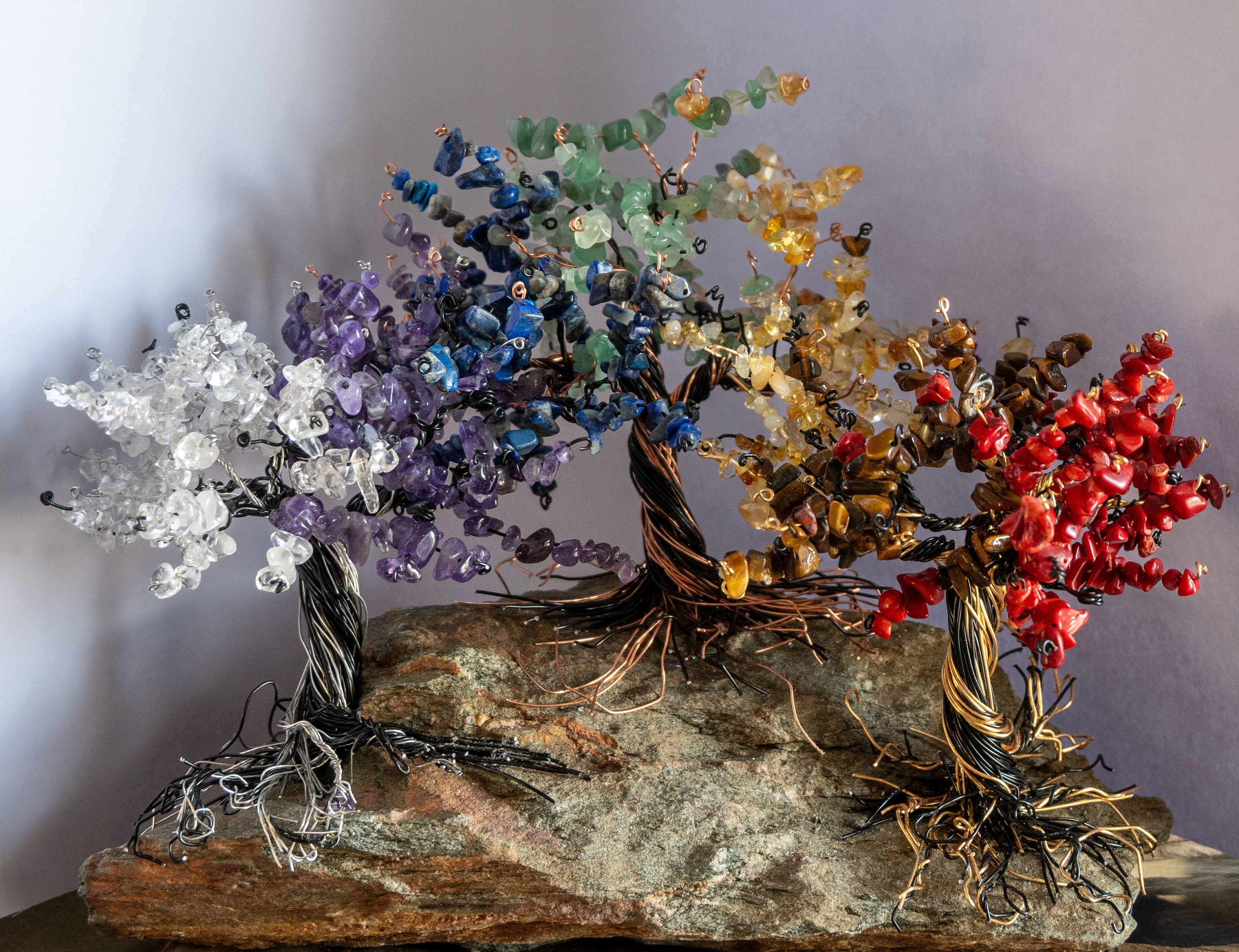 Seven Chakra Tree of Life - Etsy