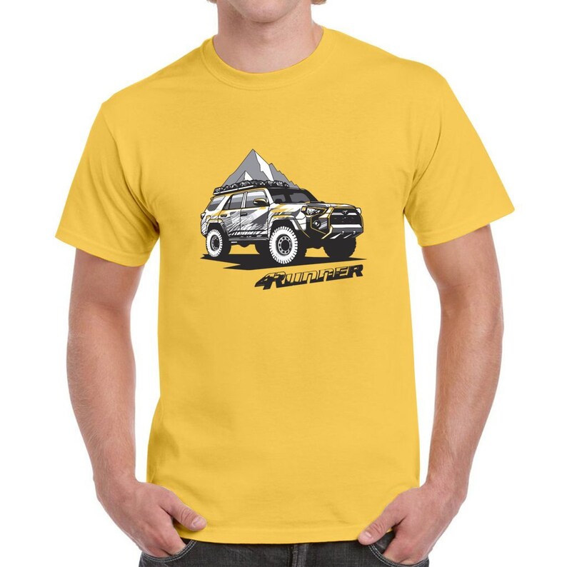 Off Road Toyota 4runner Tee Inspired Merch 4runner 4wd Unisex Cotton T ...