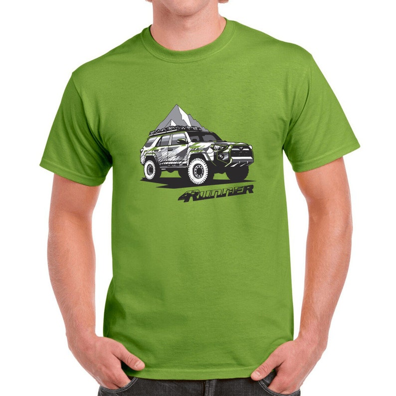 Off Road Toyota 4runner Tee Inspired Merch 4runner 4wd Unisex Cotton T ...