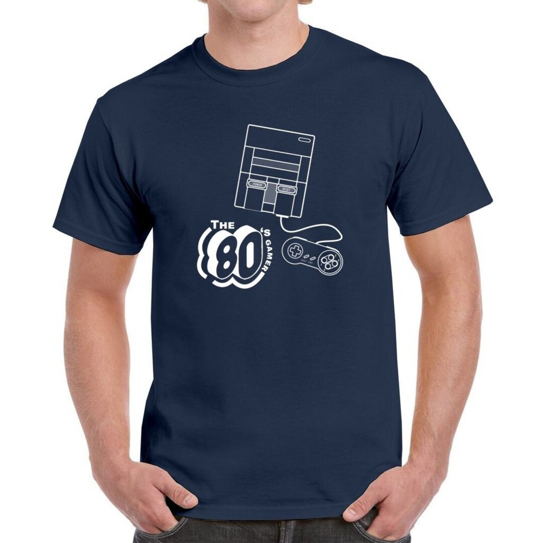 Retro Super Nintendo SNES Gamer Shirt Classic Game Console Super ...