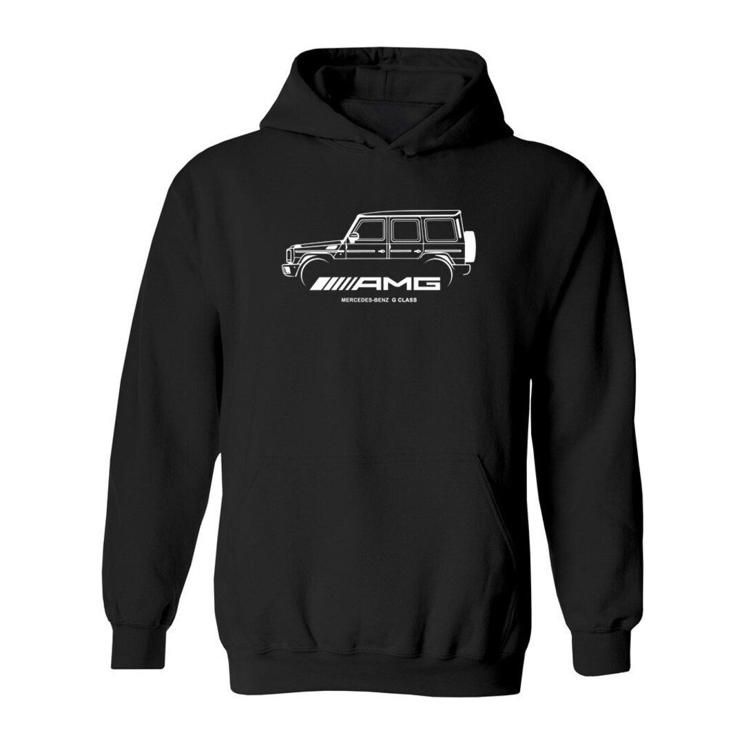 Hooded Sweater G Wagon G Class AMG Benz Enthusiast Minimalist Hoodie ...