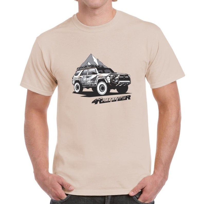 Off Road Toyota 4runner Tee Inspired Merch 4runner 4wd Unisex Cotton T ...