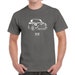 Mini Cooper Inspired T Shirt Minimalist Design British Flag Tee Mini ...