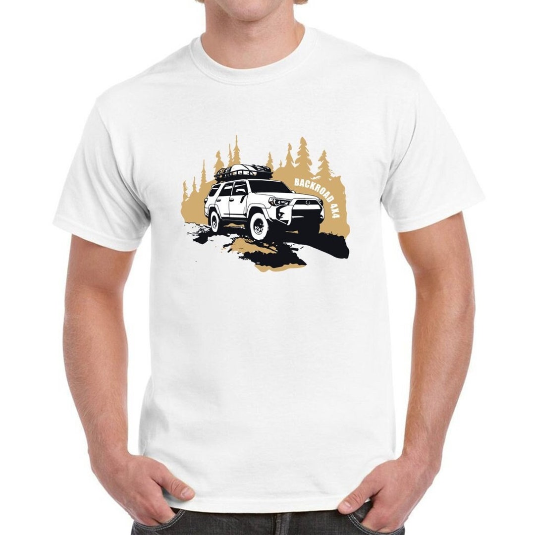 4runner Inspired Overland Shirt, Back Roads 4 Runner Tee, 4x4 AWD ...