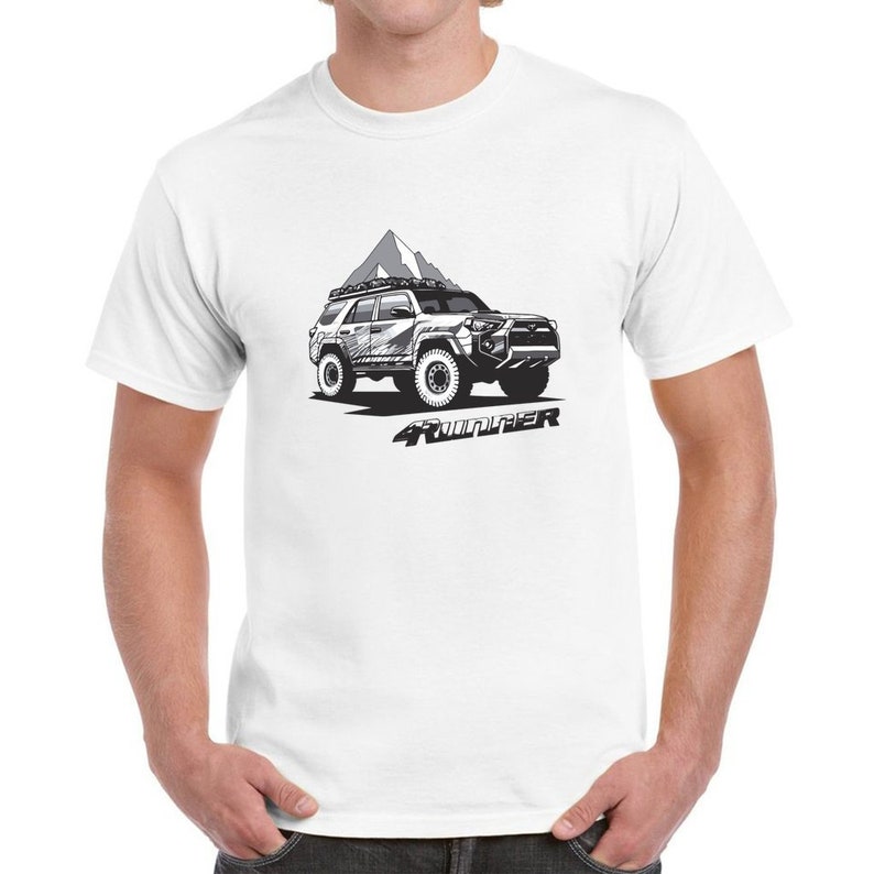 Off Road Toyota 4runner Tee Inspired Merch 4runner 4wd Unisex Cotton T ...