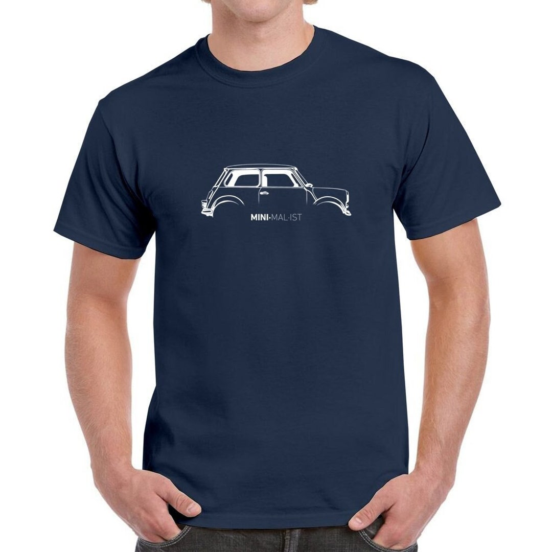 Classic British Austin Mini Cooper Inspired Minimalist Shirt - Etsy