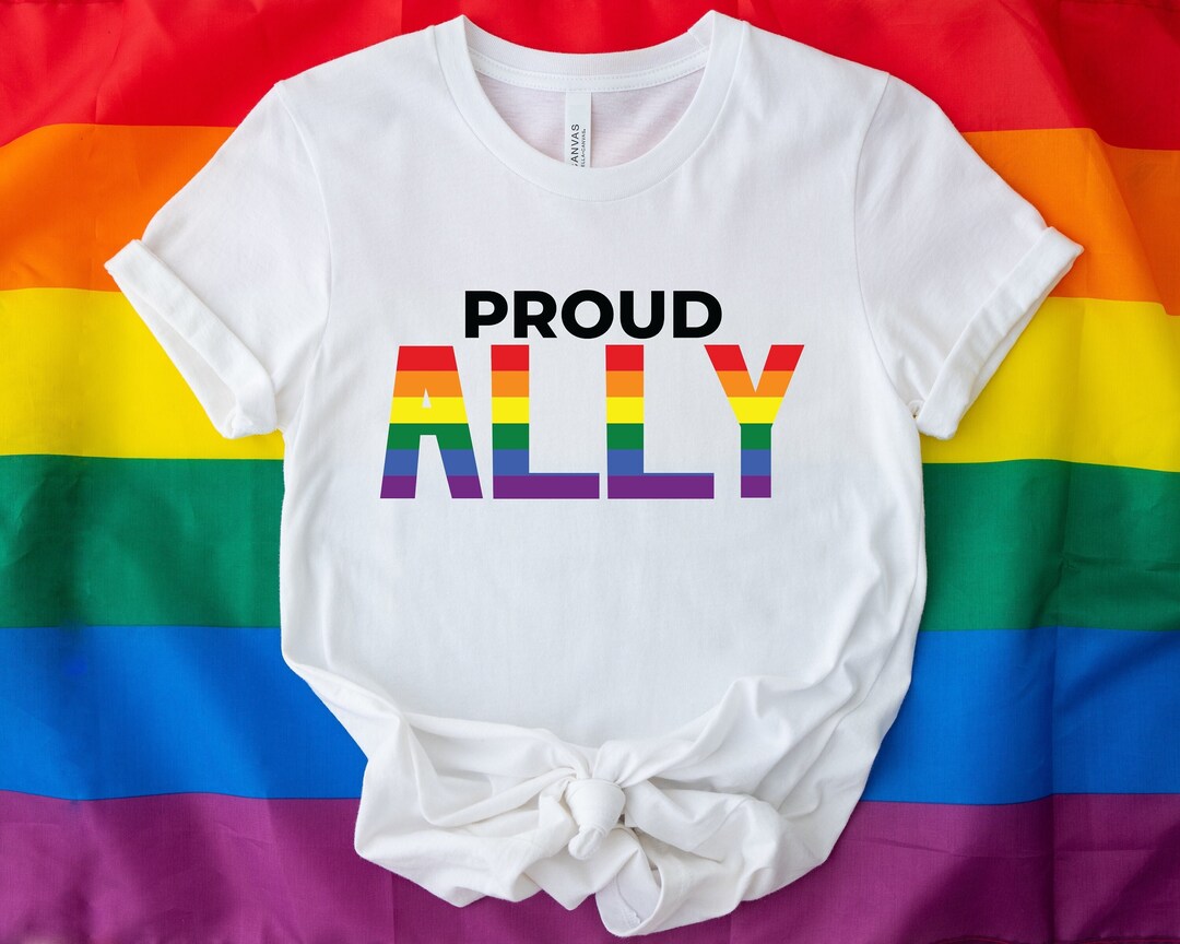 Ally Shirt, LGBTQ Ally Shirt, Pride Ally Shirt,trans Ally Shirt,lgbt ...