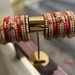 Bangle Set bridal Bangle Set Hand Made Silk Thread Kundan Bangles Klin Kaara Wedding Bangle Set ...