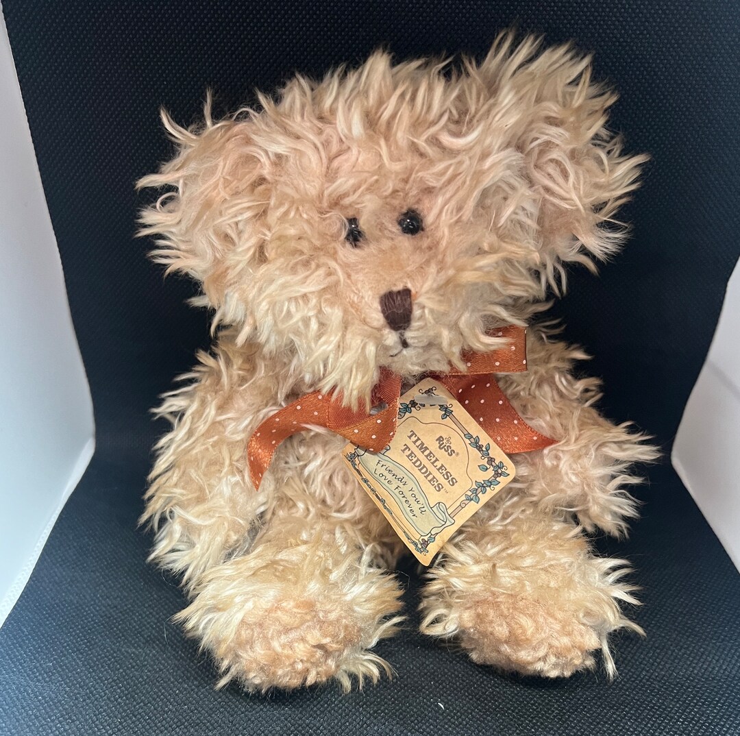 1990s VINTAGE Official RUSS BERRIE Radcliffe Retired Timeless Teddies ...