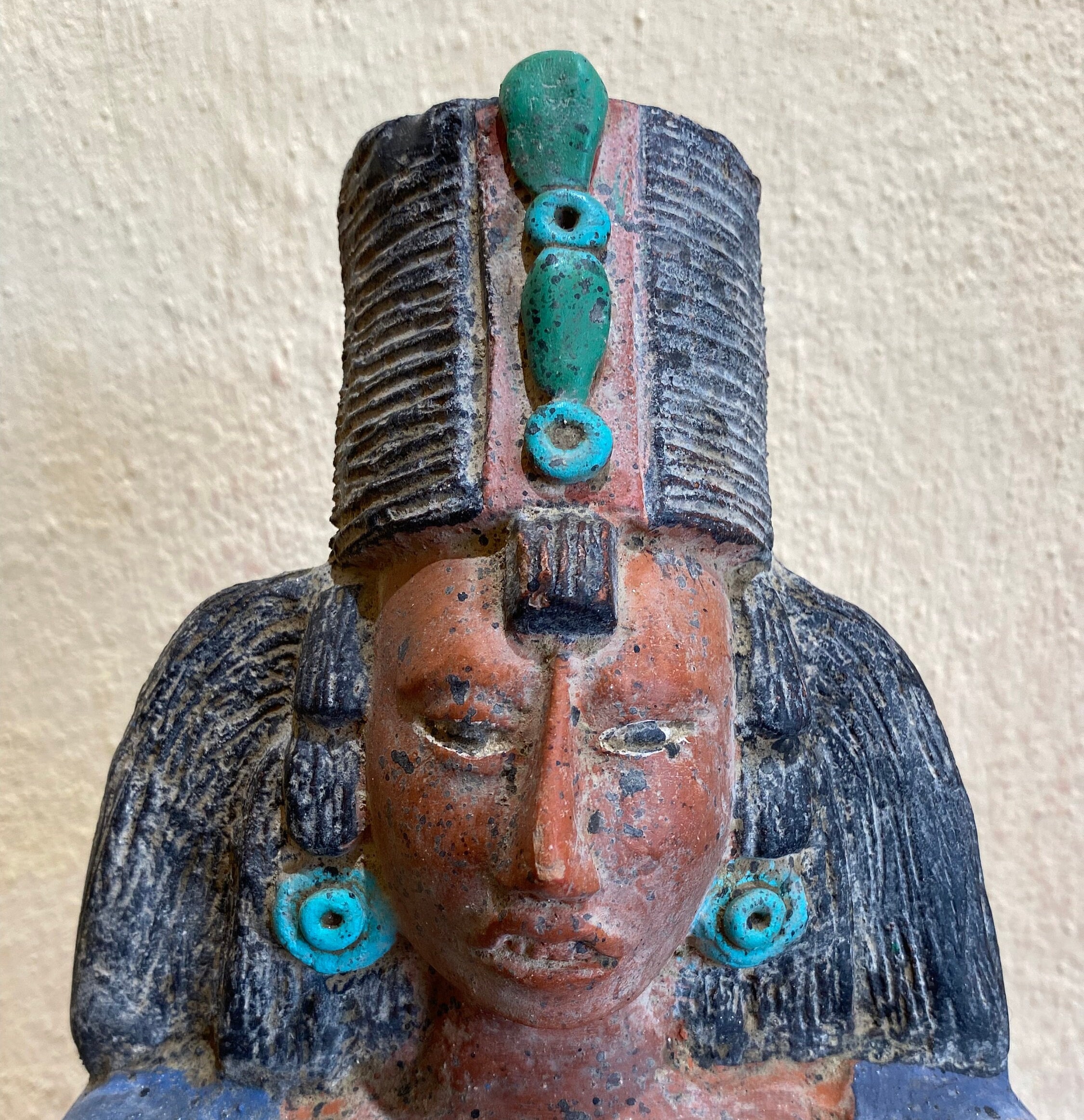 Prehispanic Mexican Folk Art Sculpture Aztec Handcrafted Home Decor ...