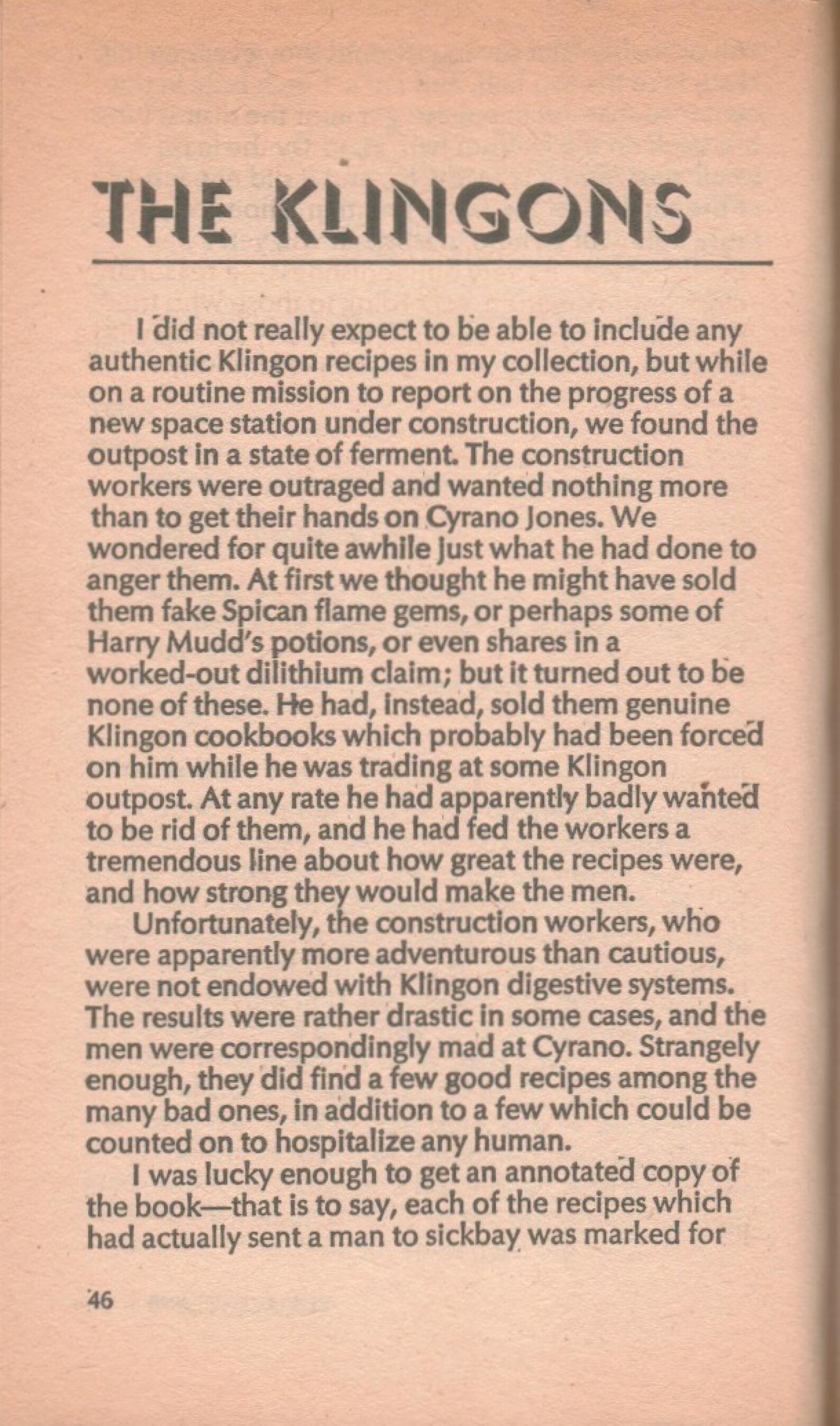 1978 Star Trek Cooking Manual. Pdf File 226 Pages - Etsy Canada