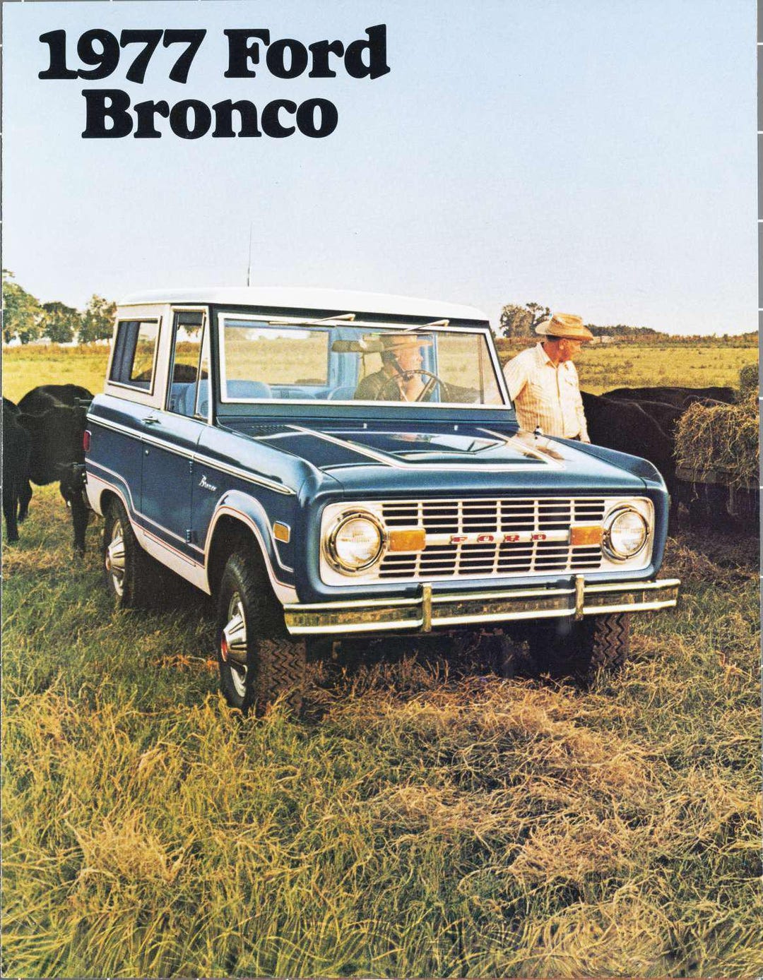 1977 Ford Bronco Brochure Pdf File 3 Pages - Etsy