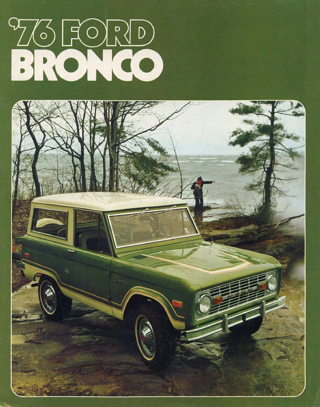 1976 Ford Bronco Brochure Pdf File 4 Pages - Etsy