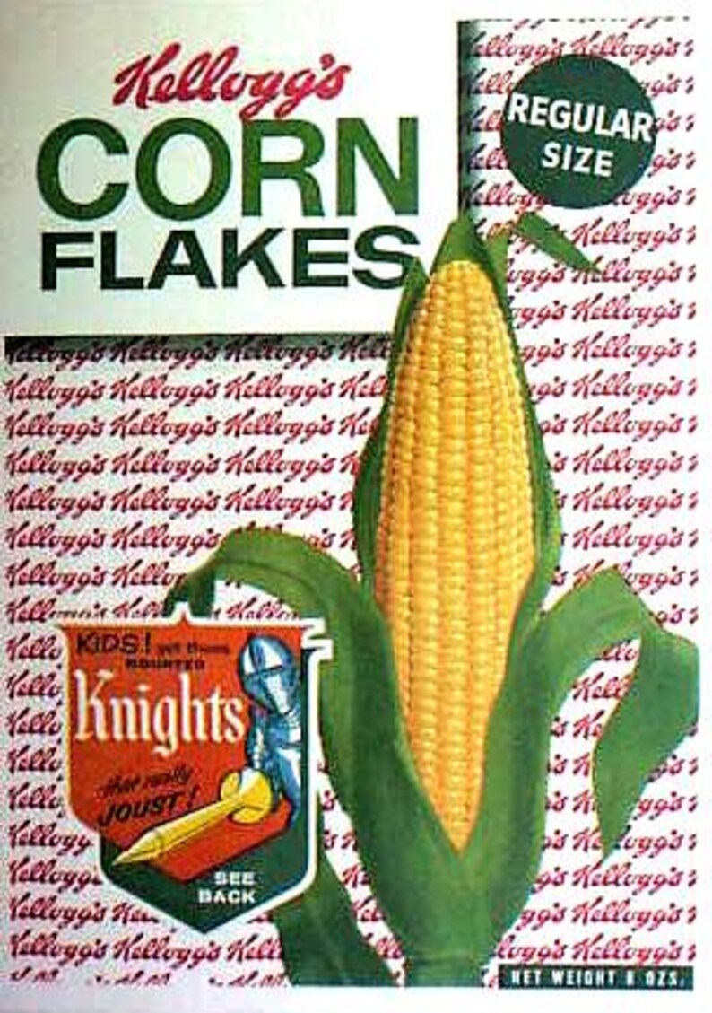 Cereal Boxes Over the Years, Front and Rear. Original. Pdf File 276 ...