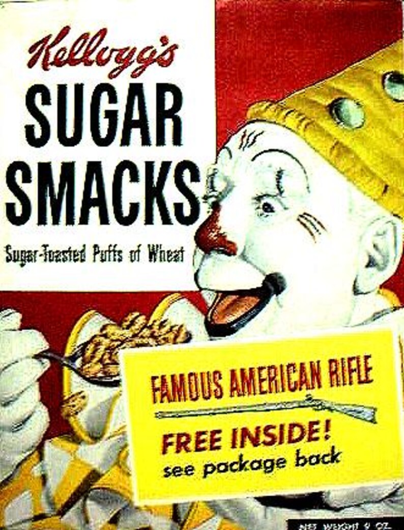 Cereal Boxes Over the Years, Front and Rear. Original. Pdf File 276 ...