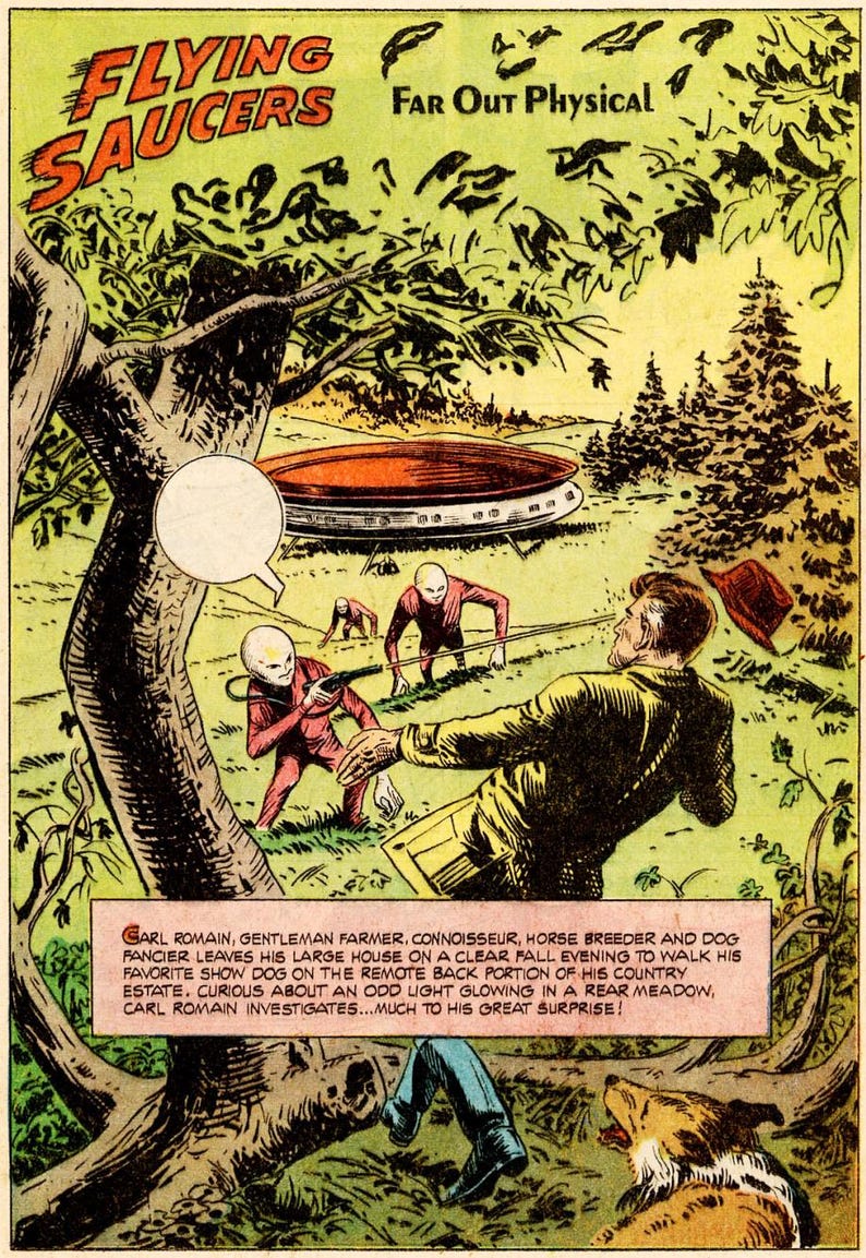 1967 April. Flying Saucers Comics. Digital Download, Pdf File 35 Pages ...