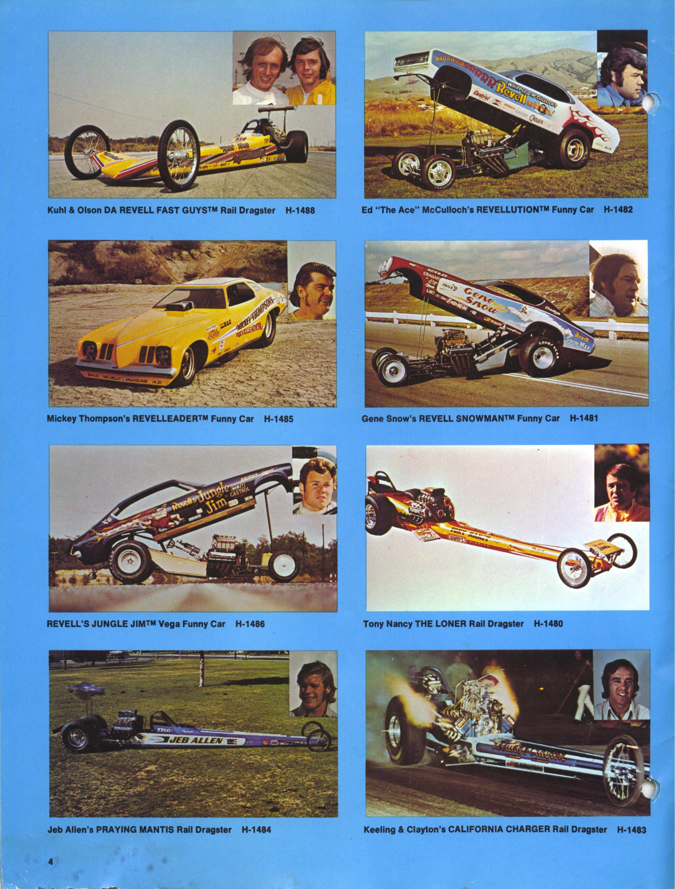 1974-75 Revell Model Kit Catalog. Pdf File 31 Pages - Etsy