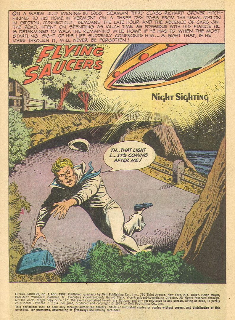 1967 April. Flying Saucers Comics. Digital Download, Pdf File 35 Pages ...
