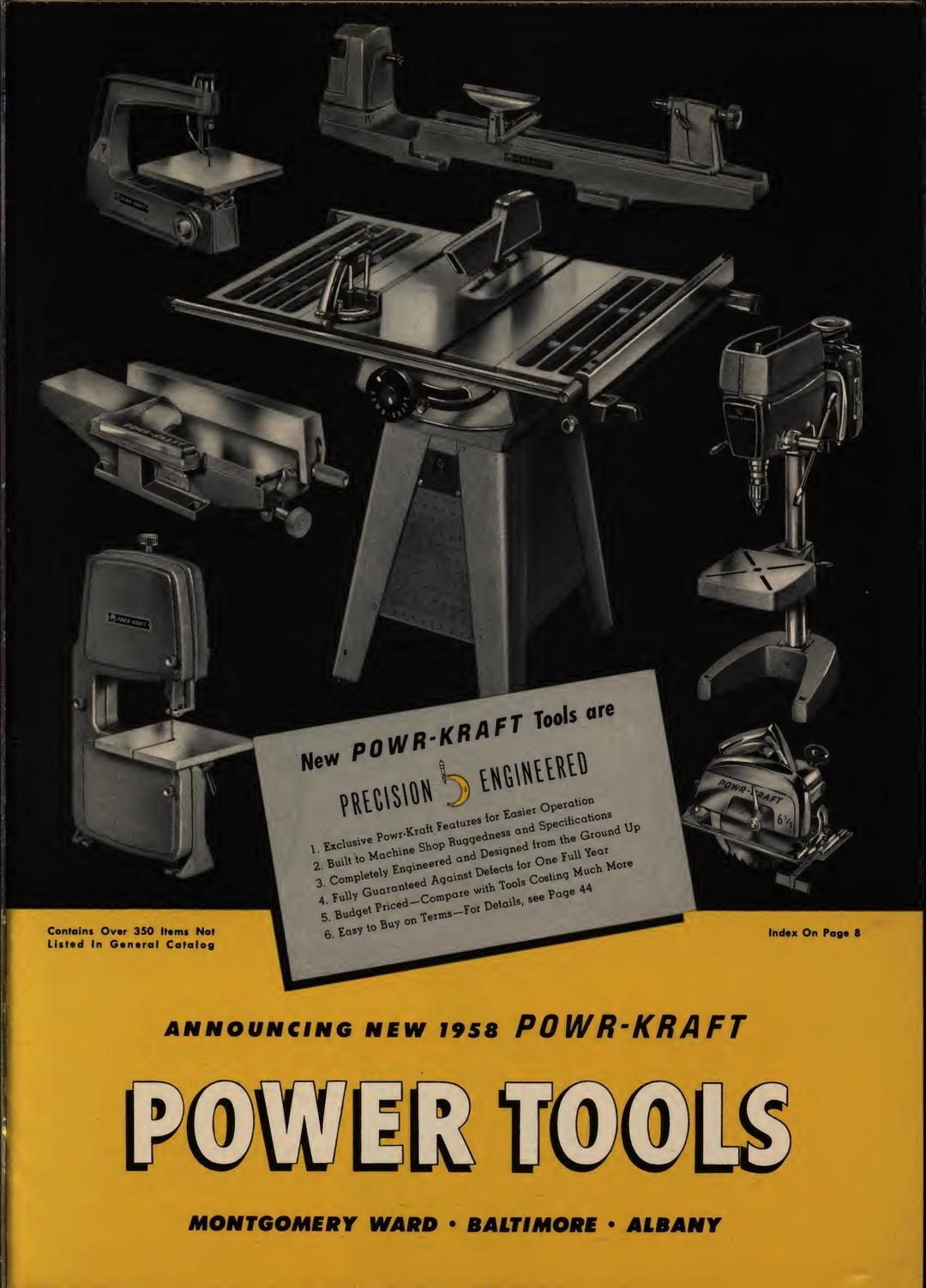 1954 Dewalt Power-kraft Tools Catalog Pdf File 47 Pages - Etsy