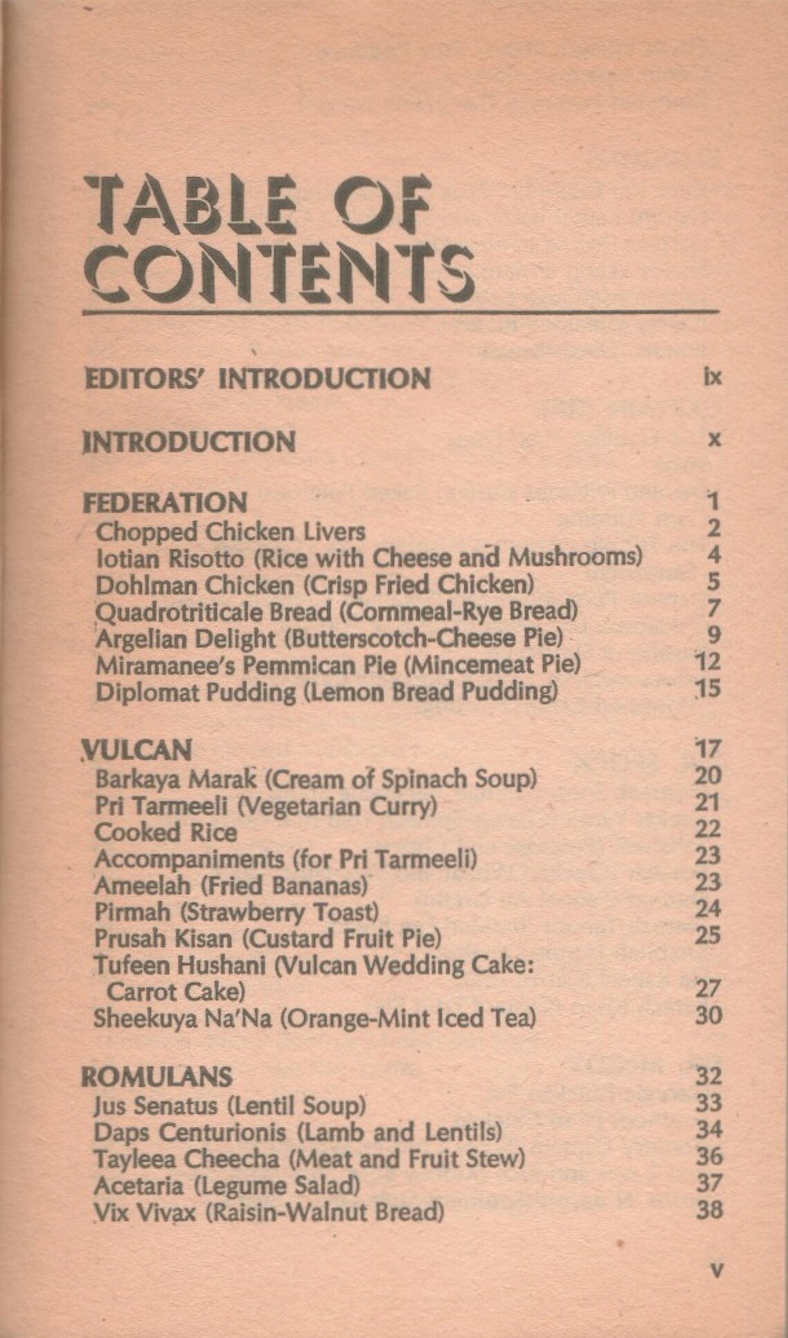 1978 Star Trek Cooking Manual. Pdf File 226 Pages - Etsy