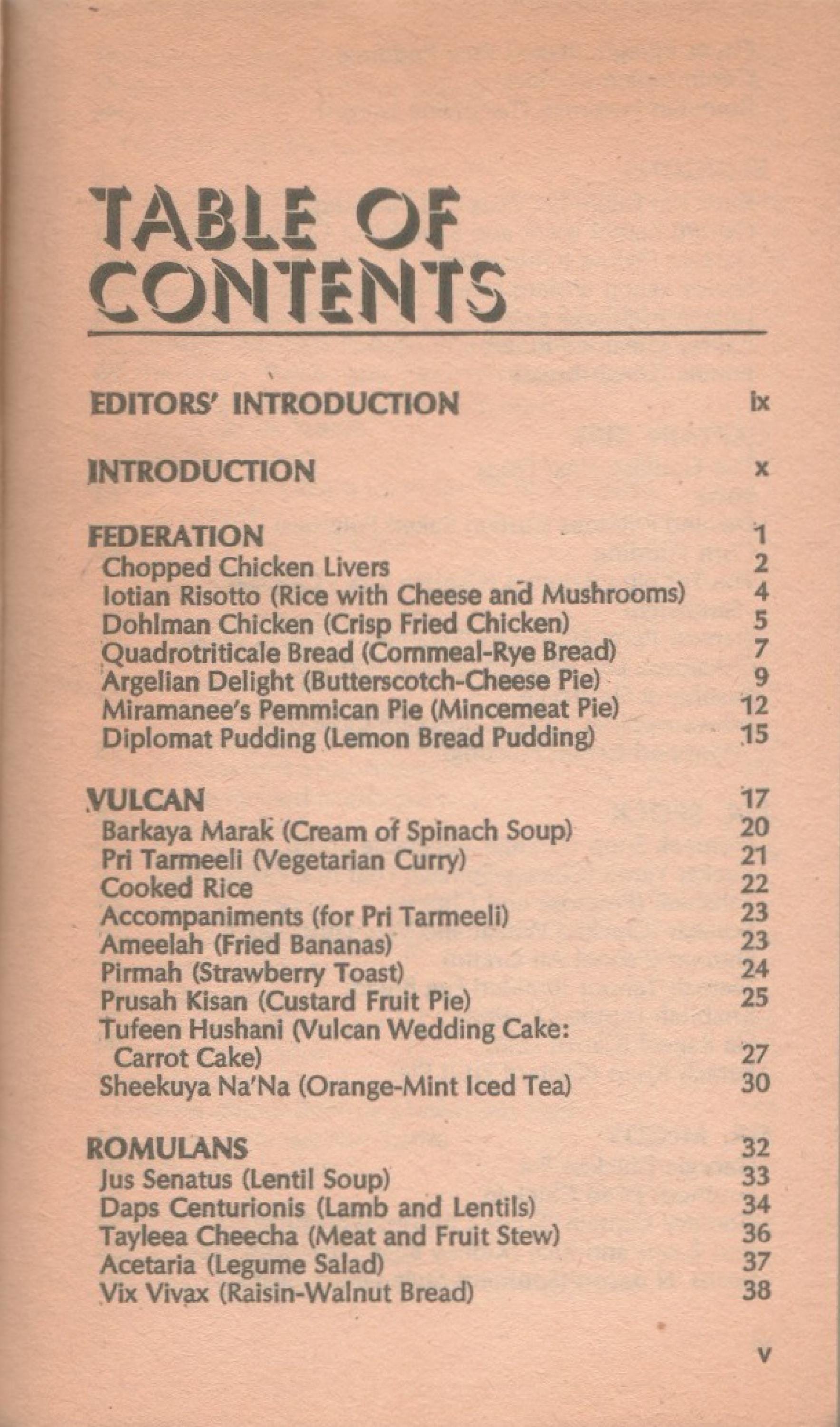 1978 Star Trek Cooking Manual. Pdf File 226 Pages - Etsy